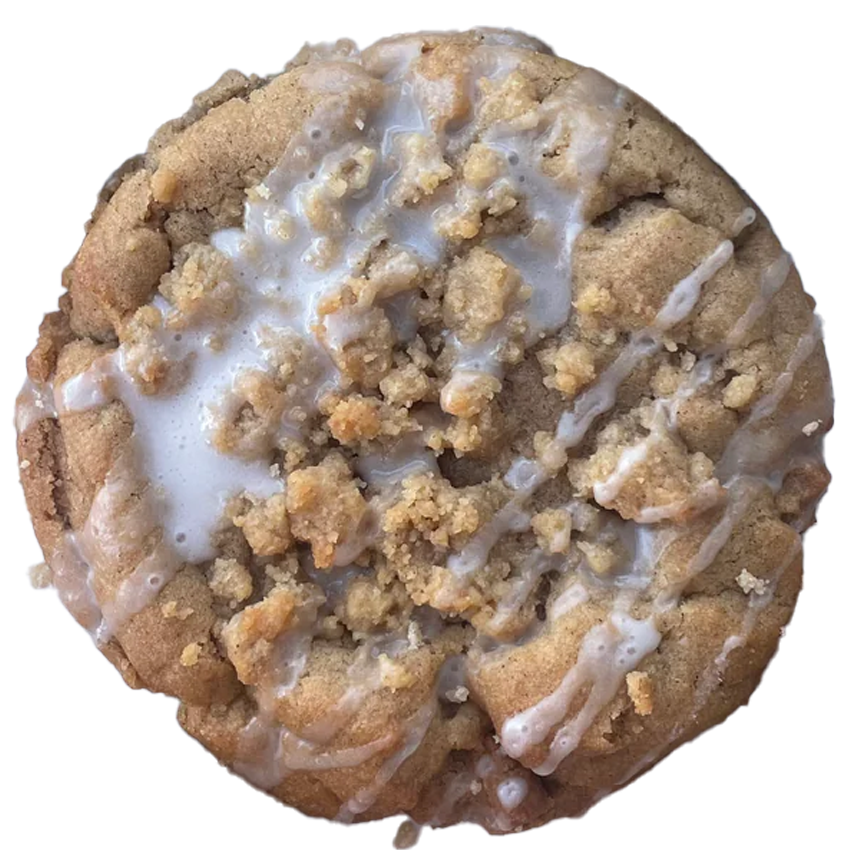Coffee Cake Crumble – Hey Dough Cookie Co